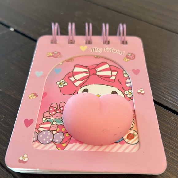 Sanrio | Accessories | My Melody Note Pad And Post It Set | Poshmark